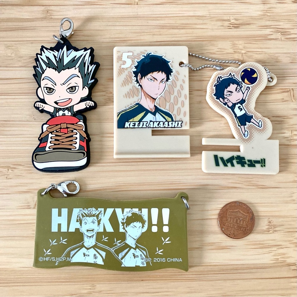 Rare Haikyuu Bokuto Akaashi Set - Gem